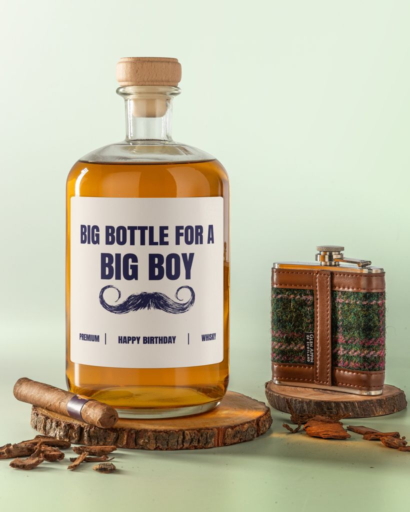 Magnum Gepersonaliseerde Whisky | Grote Fles Whisky Cadeau | makeyour.com