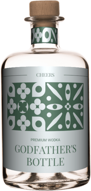 Wodka: Godfather's Bottle - Will you be my Godfather Gift?