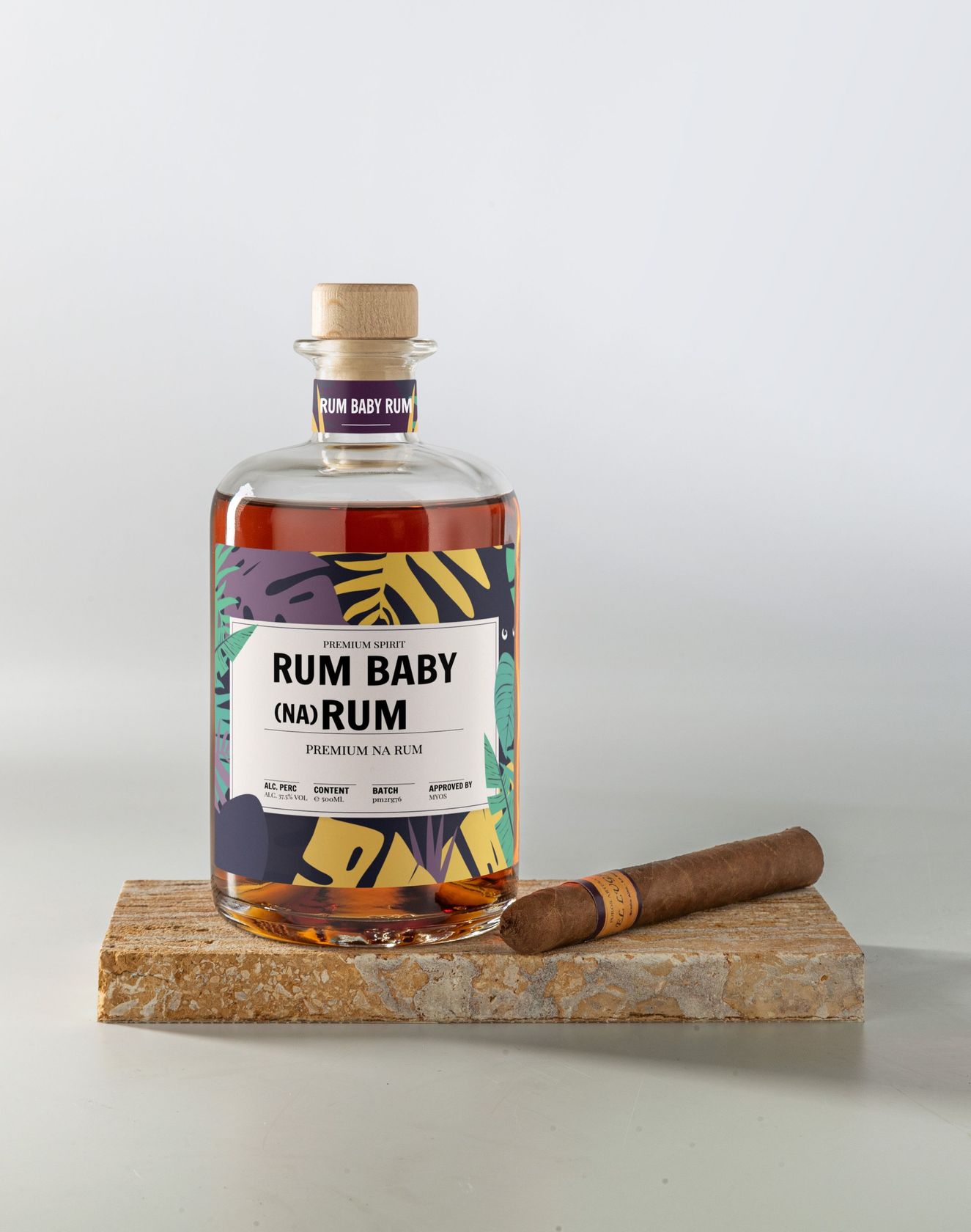 Personalised Alcoholic Alternative to Rum: Flavourful & Alcohol-free